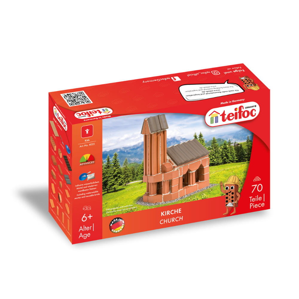 teifoc miniature church walls for children aged 6 and over | teifoc ...
